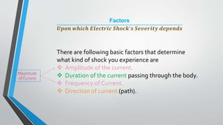 Effects of Electric current on Human Body | PPTX