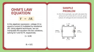 Module in Electric Current-lesson Guideleines pptx | PPTX