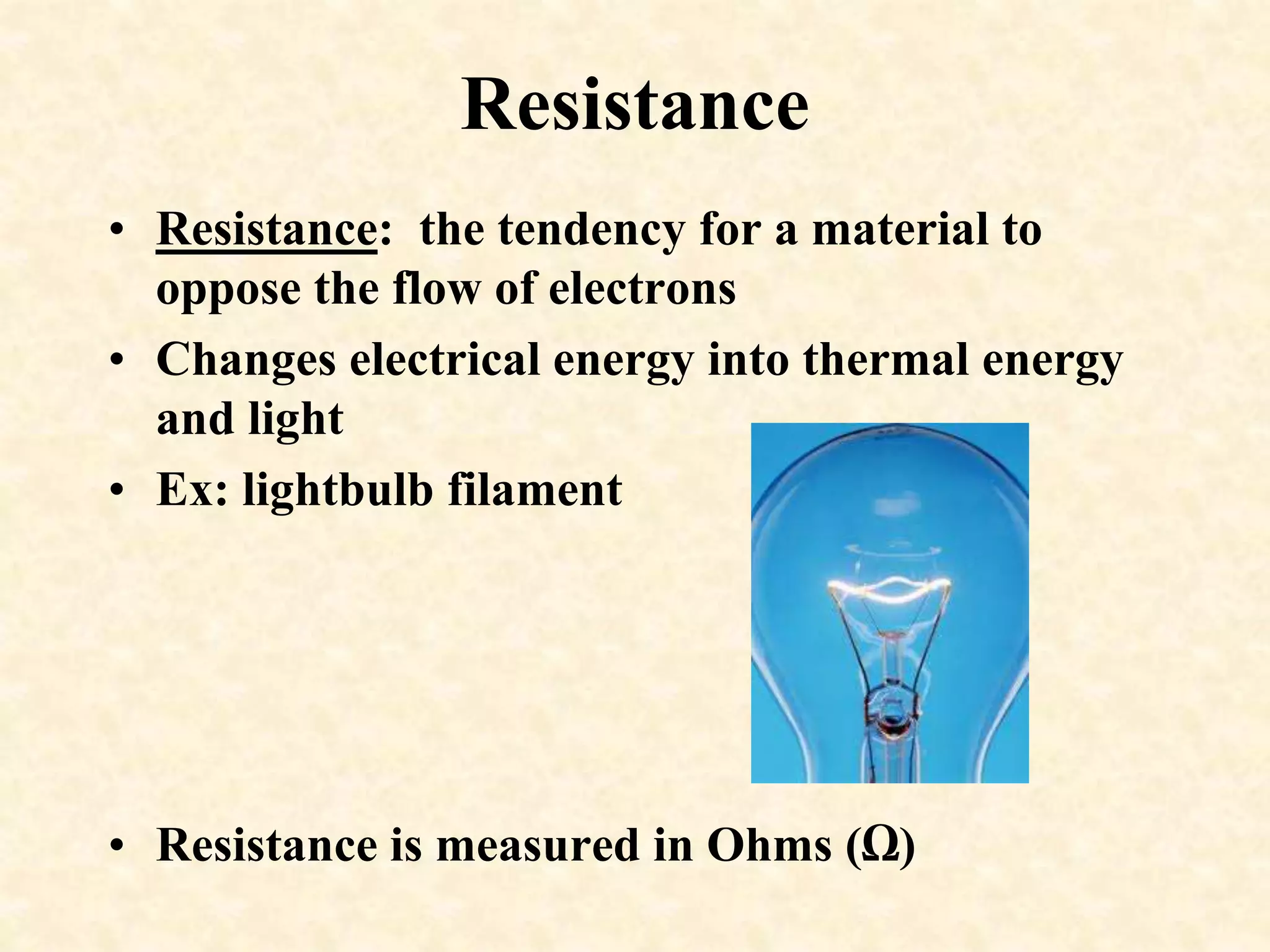 Electric current and circuit | PPTX