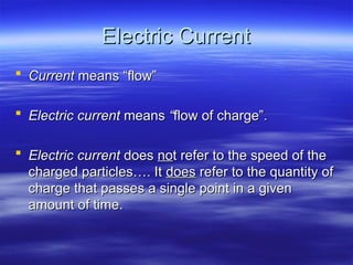 Electric_Current_and_Circuits Powerpoint | PPT