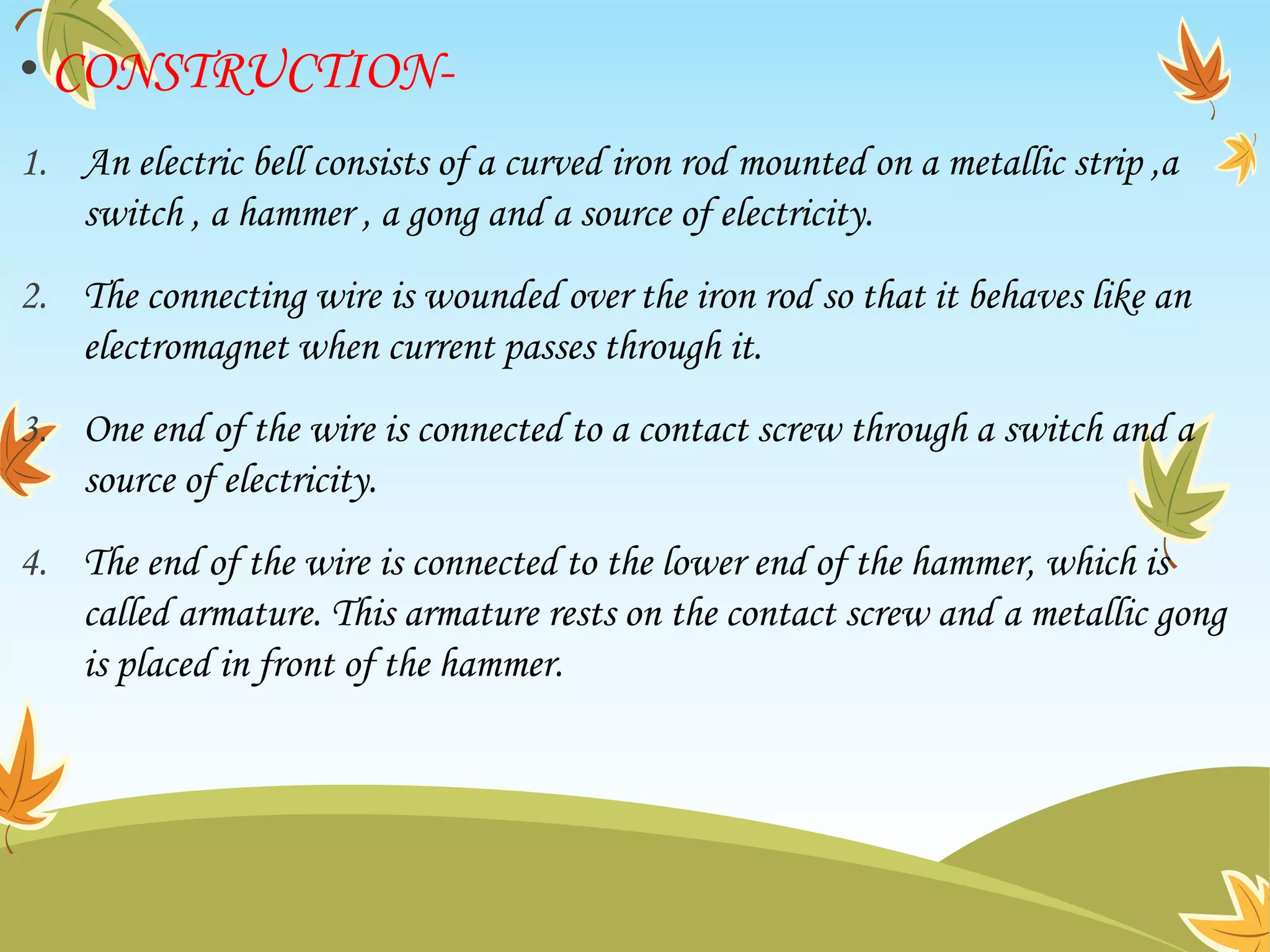 Electric current and its effect | PPTX