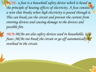 Electric current and its effect | PPTX