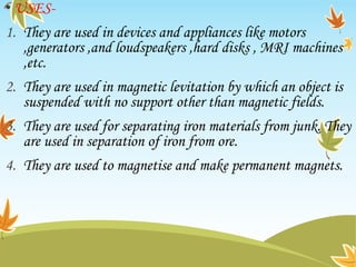 Electric current and its effect | PPTX