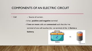 Electric Current and its Effects and the flow of electric charge .pptx