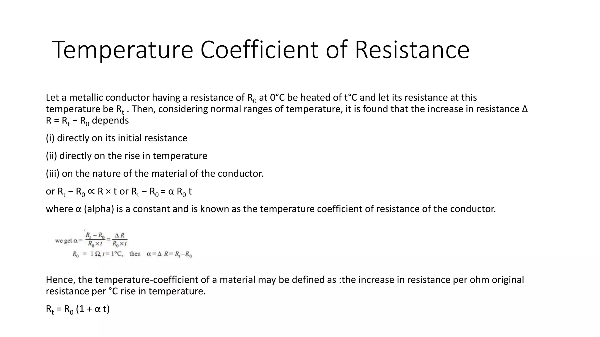 Electric current and ohms law | PPT