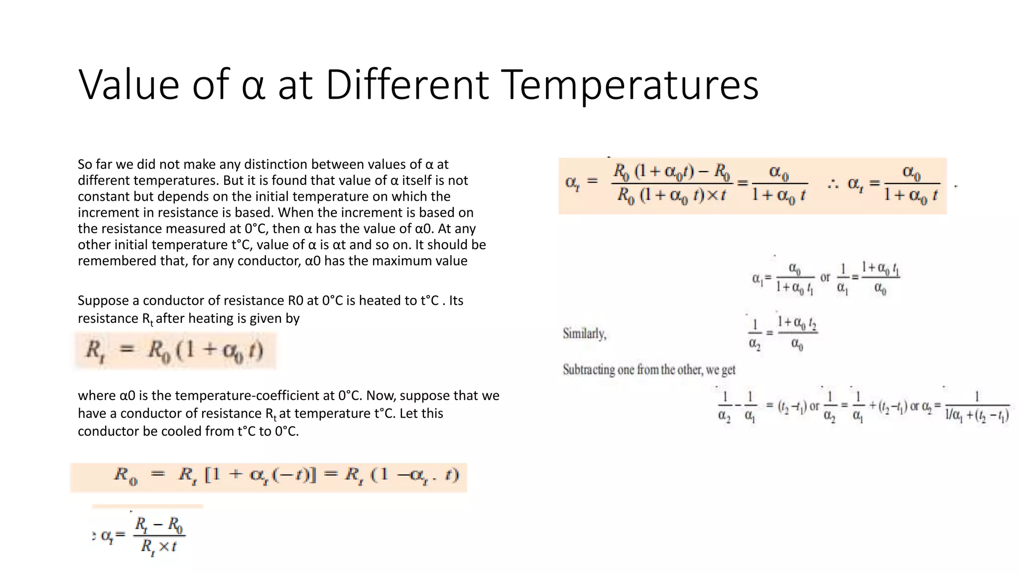 Electric current and ohms law | PPT