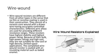 Electric current and ohms law | PPTX