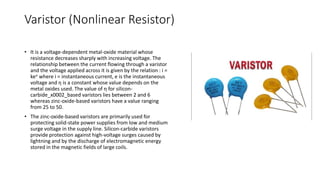 Electric current and ohms law | PPTX