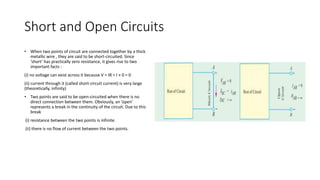Electric current and ohms law | PPT
