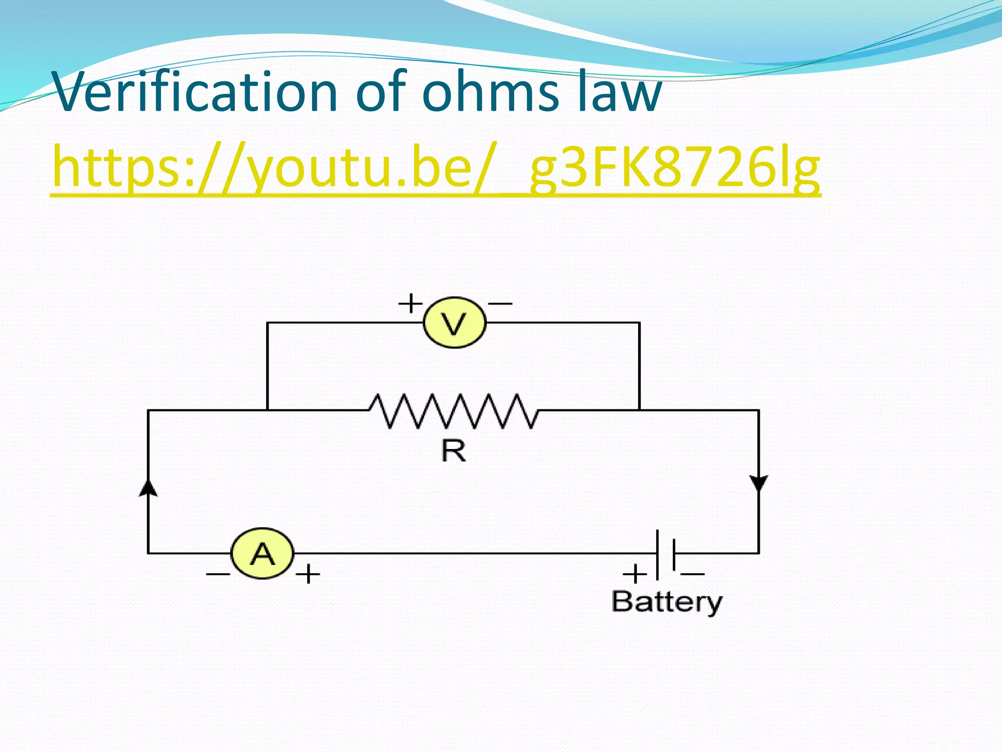 Electric current and_ohms_law1 | PPT