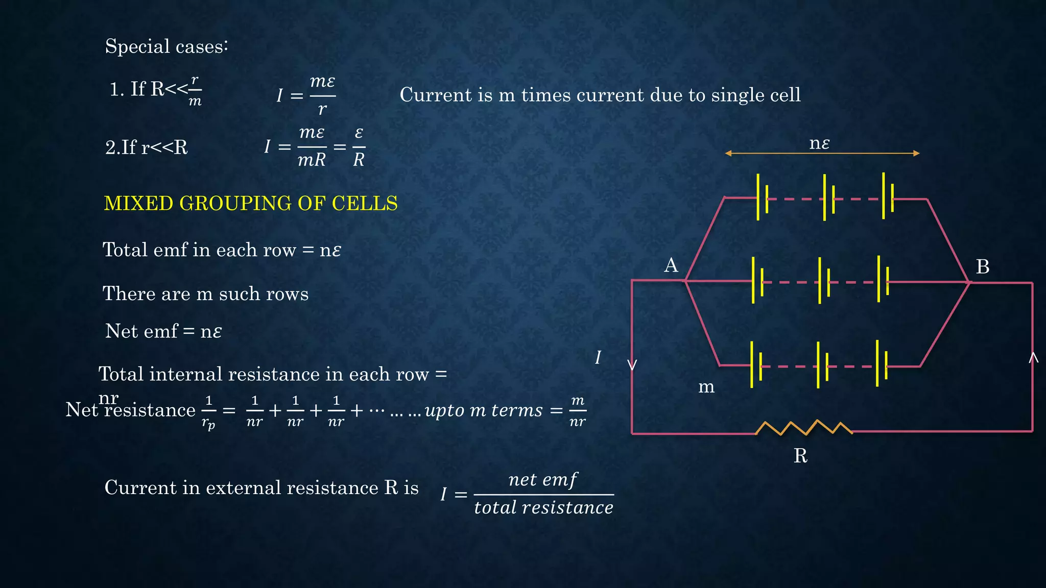 Electric current and resistance class 12 | PPTX