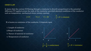 Electric current and resistance class 12 | PPTX