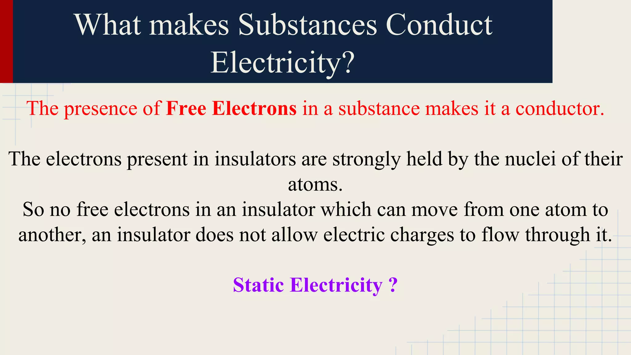 Electric current and its effects | PPTX | Geography | Science