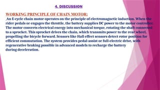 ELECTRIC CYCLE introduction to electric cycle project | PPTX
