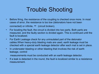 Electric detonation system | PPT
