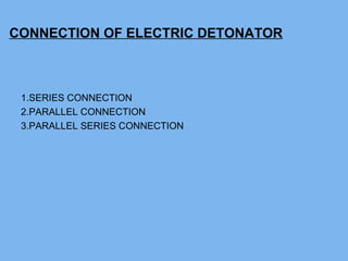 Electric detonation system | PPT