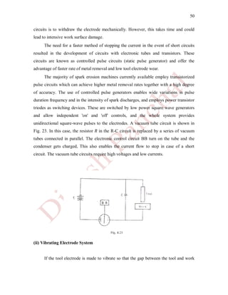 Electric Discharge Machining (Modern Machining Process) | PDF