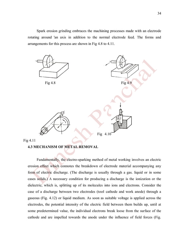 Electric Discharge Machining (Modern Machining Process) | PDF