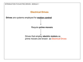 Electric drives | PPT
