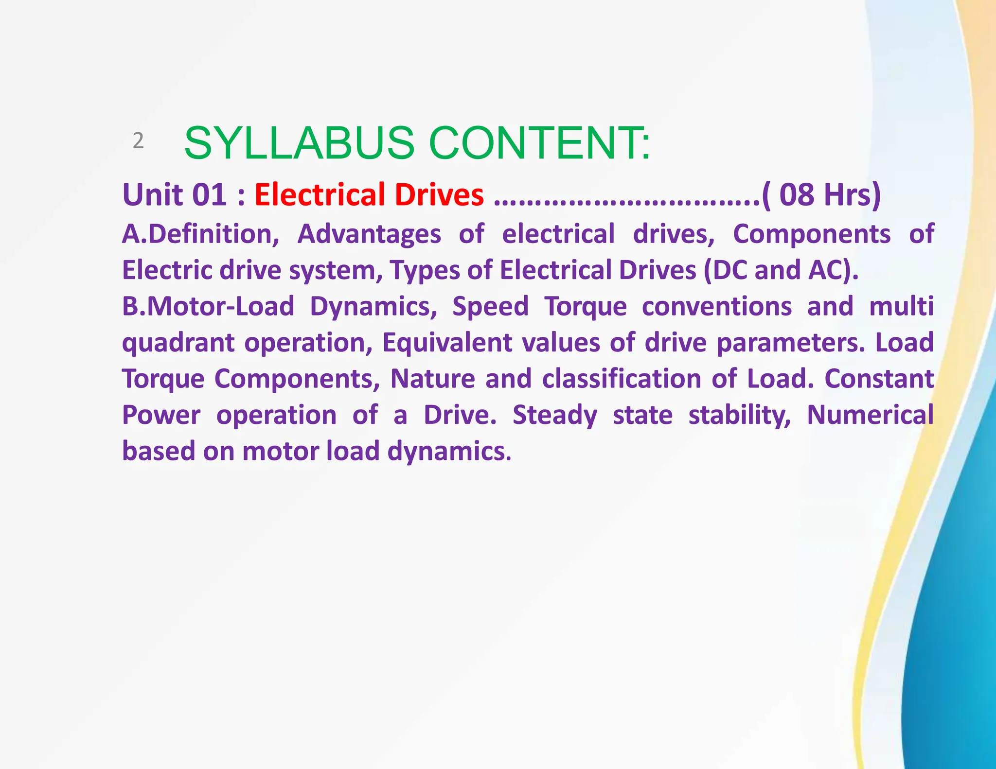 Fundamentals of Electric Drives and its applications.pptx