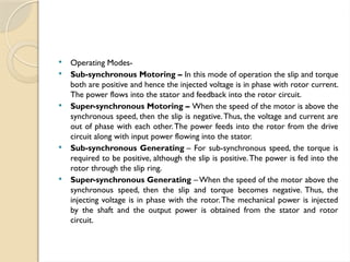 Drives-AC motor drives and its applications | PPT