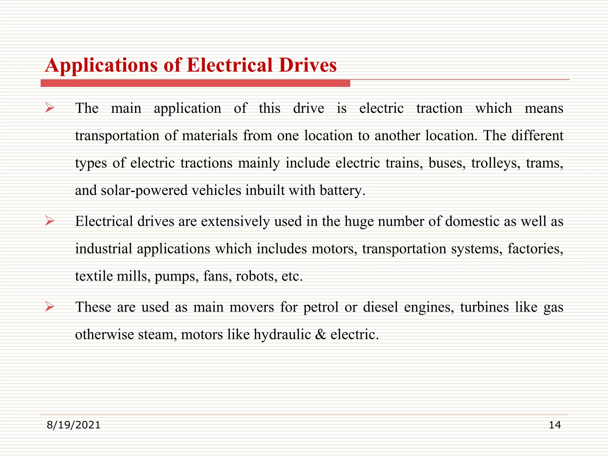 Electric Drives and Controls Unit 1 Introduction | PDF