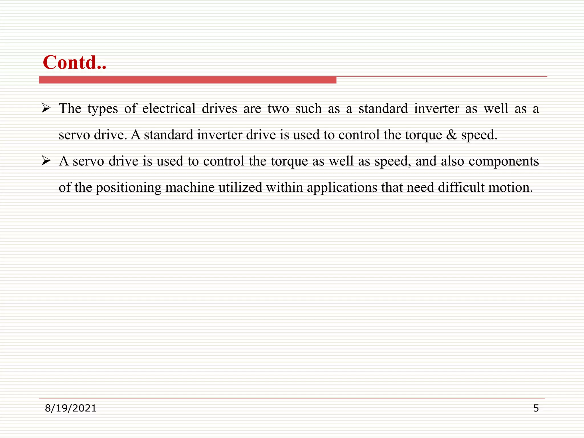 Electric Drives and Controls Unit 1 Introduction | PDF