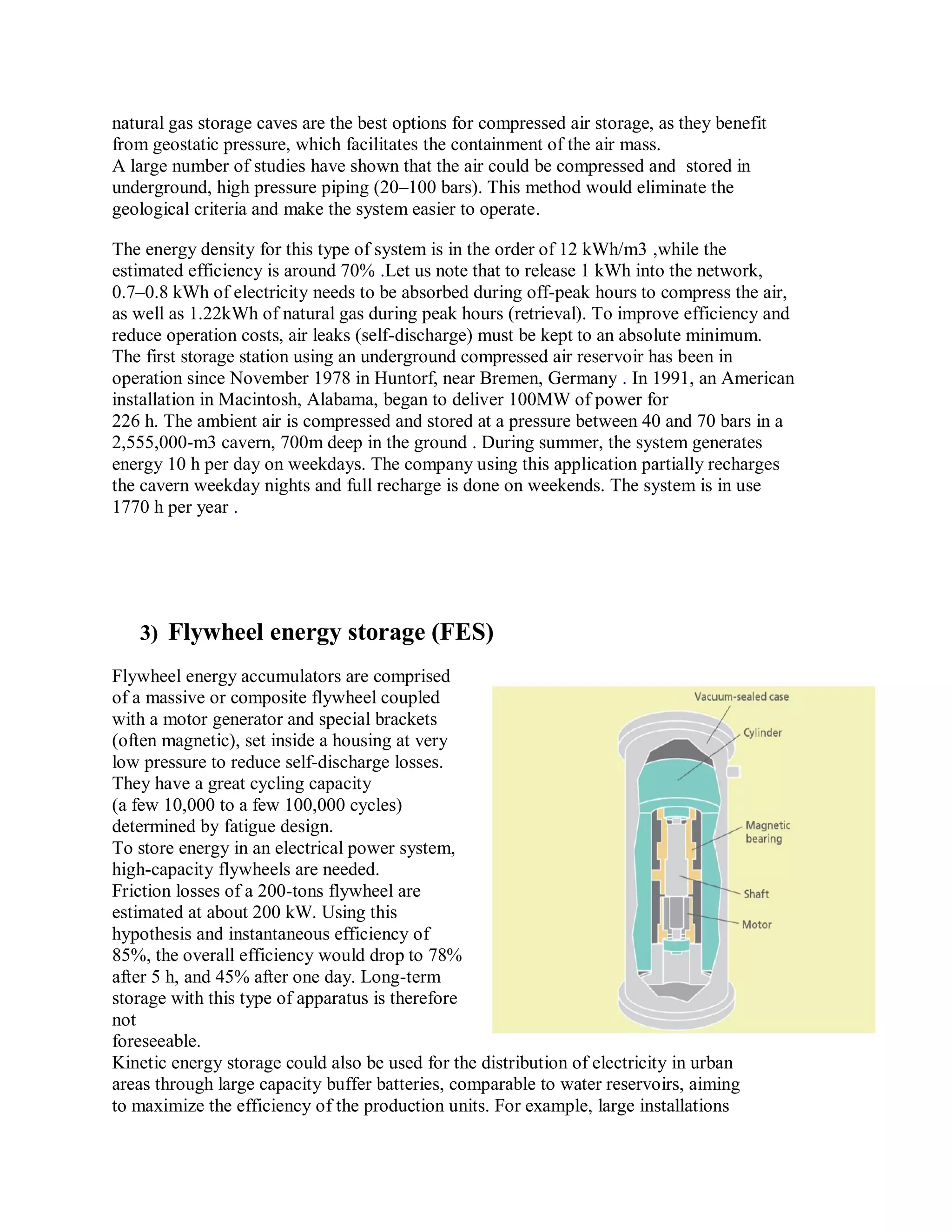 Electric Energy Storage Systems | PDF | Data Storage and Warehousing ...