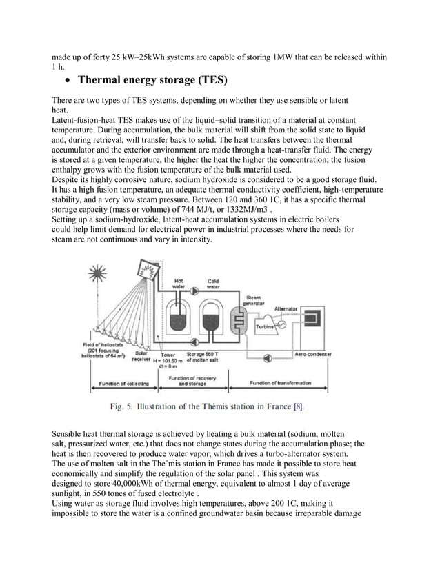 Electric Energy Storage Systems | PDF | Data Storage and Warehousing ...