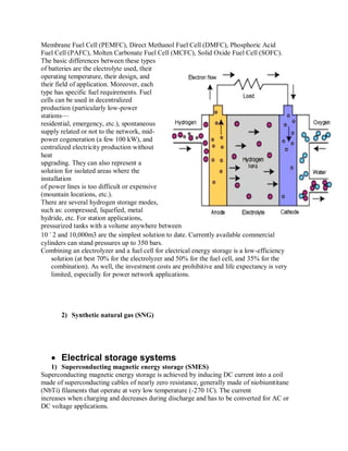 Electric Energy Storage Systems | PDF | Data Storage and Warehousing ...