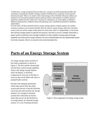 Electric Energy Storage Systems | PDF | Data Storage and Warehousing ...