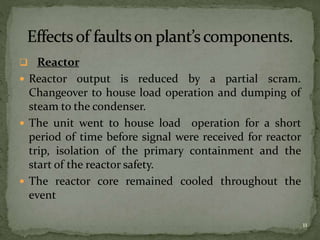 Electric fault at forsmark nuclear power plant | PPTX