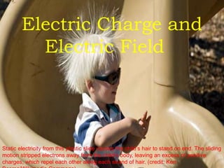 Electric field | PPTX | Chemistry | Science