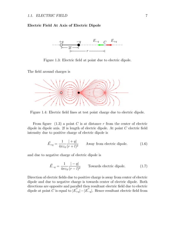 Principle of Electric Field - Physics - by Arun Umrao | PDF