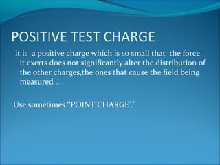 Electric field dd.pptsss | PPT | Physics | Science