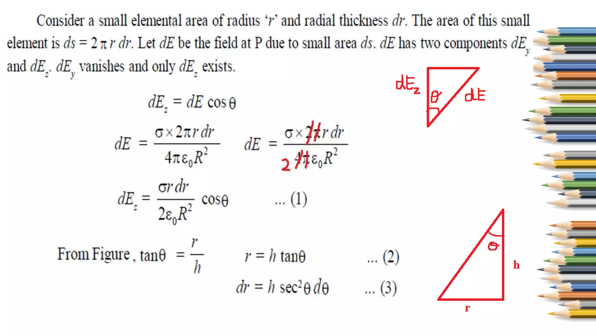 Electric field intensity due to infinite line charge and infinte sheet ...