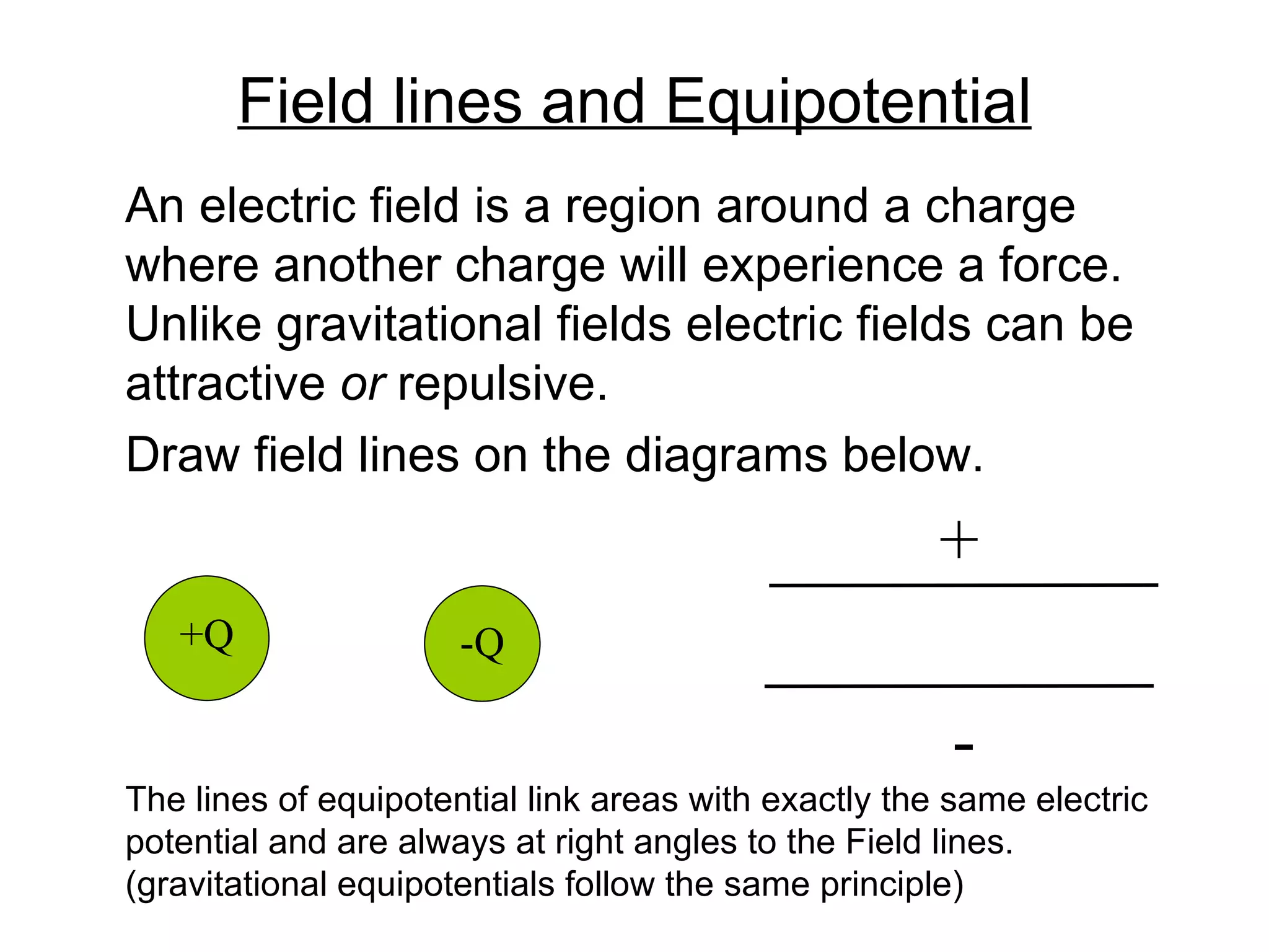 Electric Fields | PPT