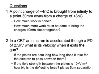 Electric Fields | PPT