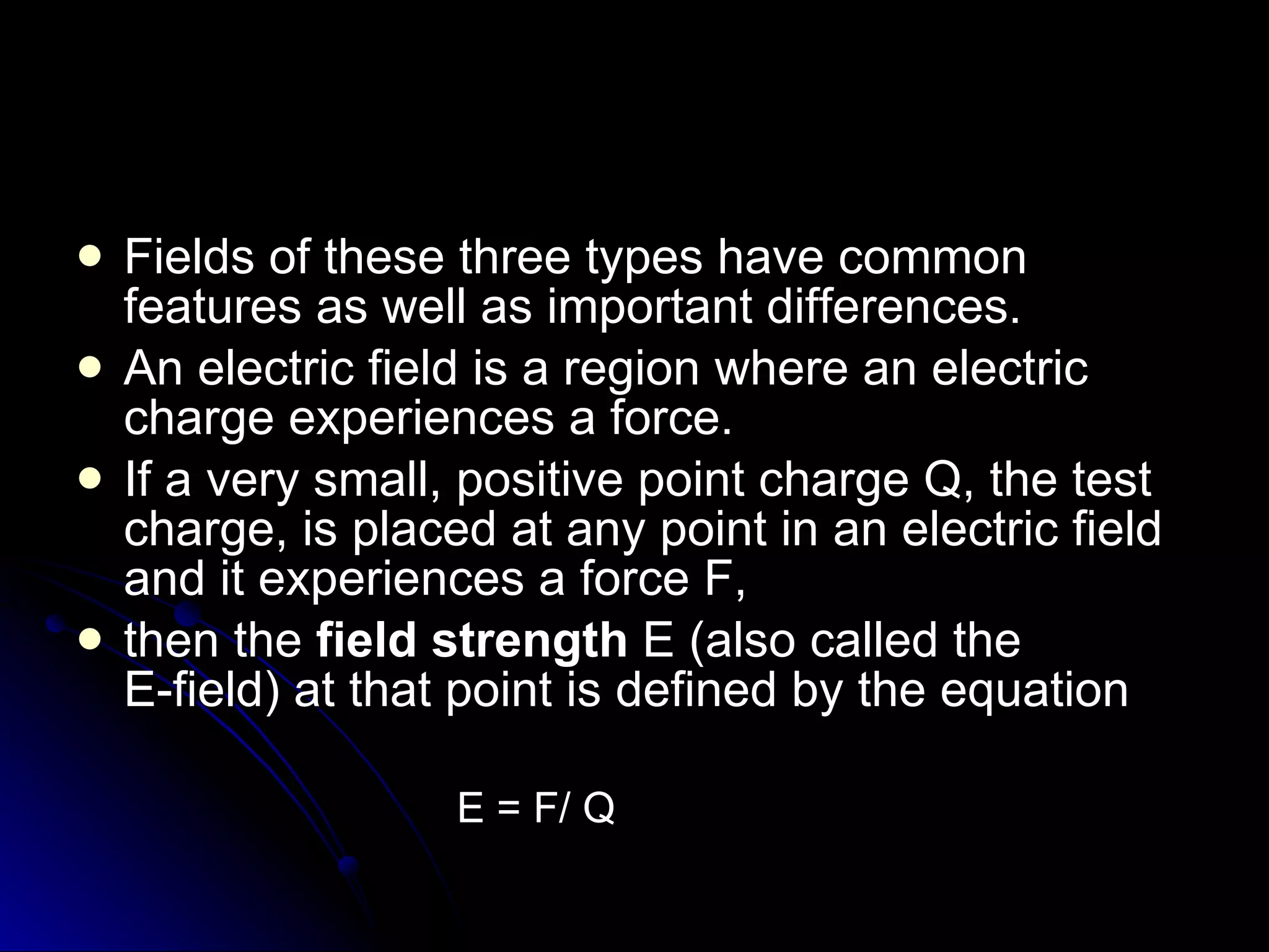 Electric Fields | PPT