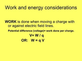 Electric fields revisited | PPT