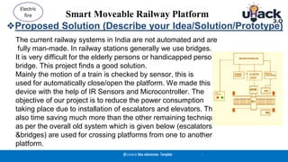 Smart moveable railway platform that connect the platforms | PPT