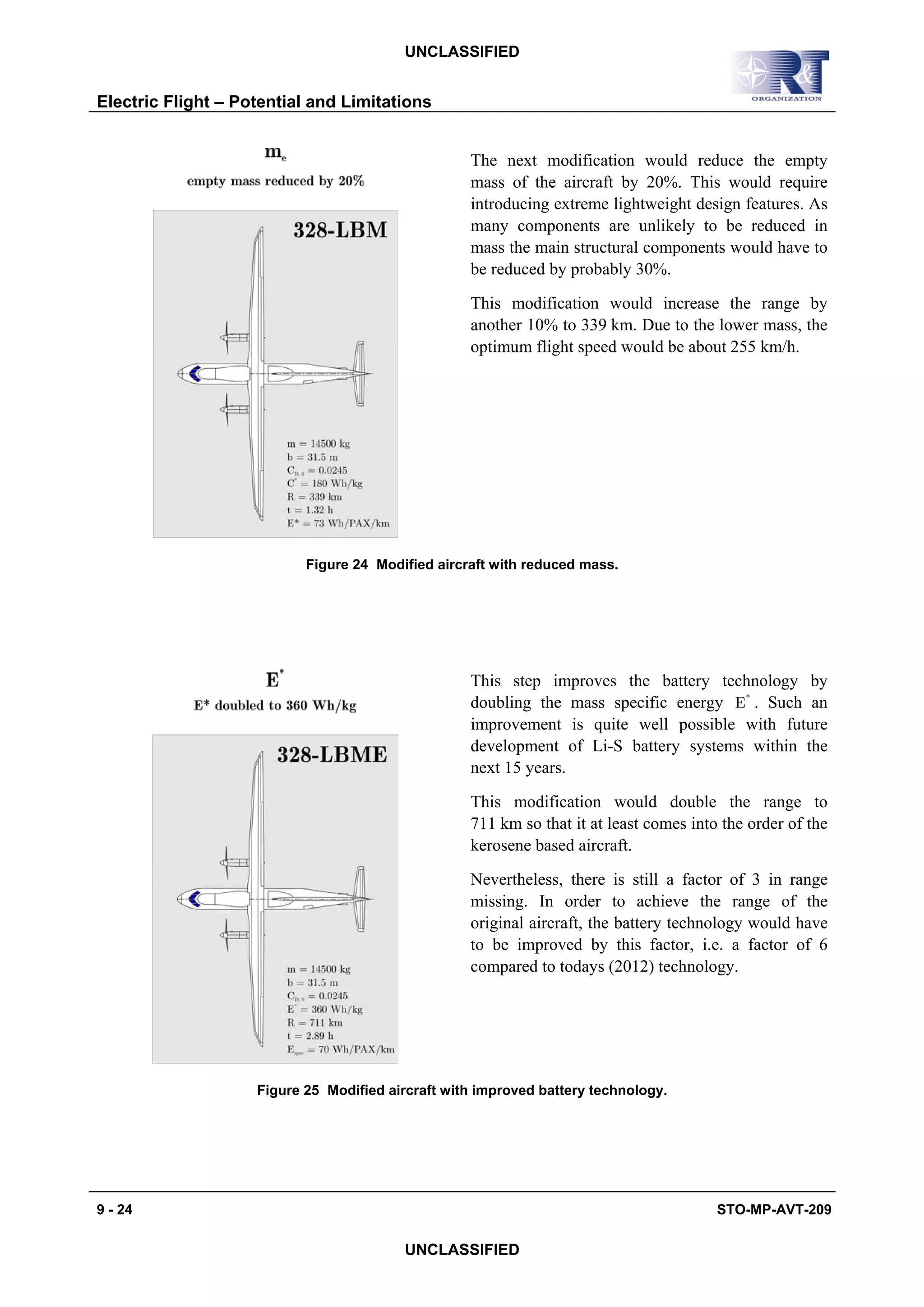 Electric flight – Potential and Limitations (2012) | PDF