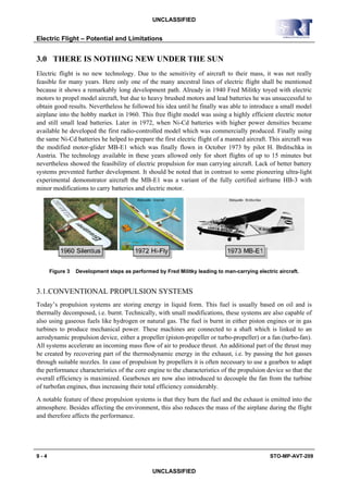 Electric flight – Potential and Limitations (2012) | PDF