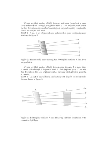 Electric flux | PDF