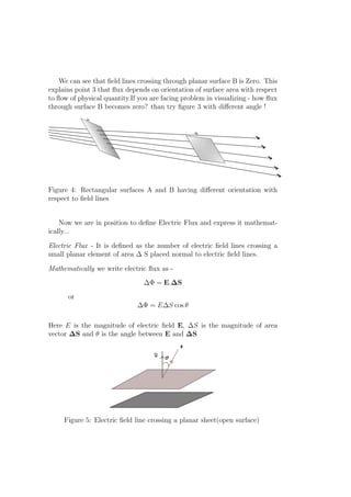 Electric flux | PDF