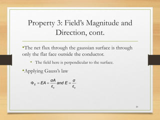Electric flux power point presentation.. | PPT