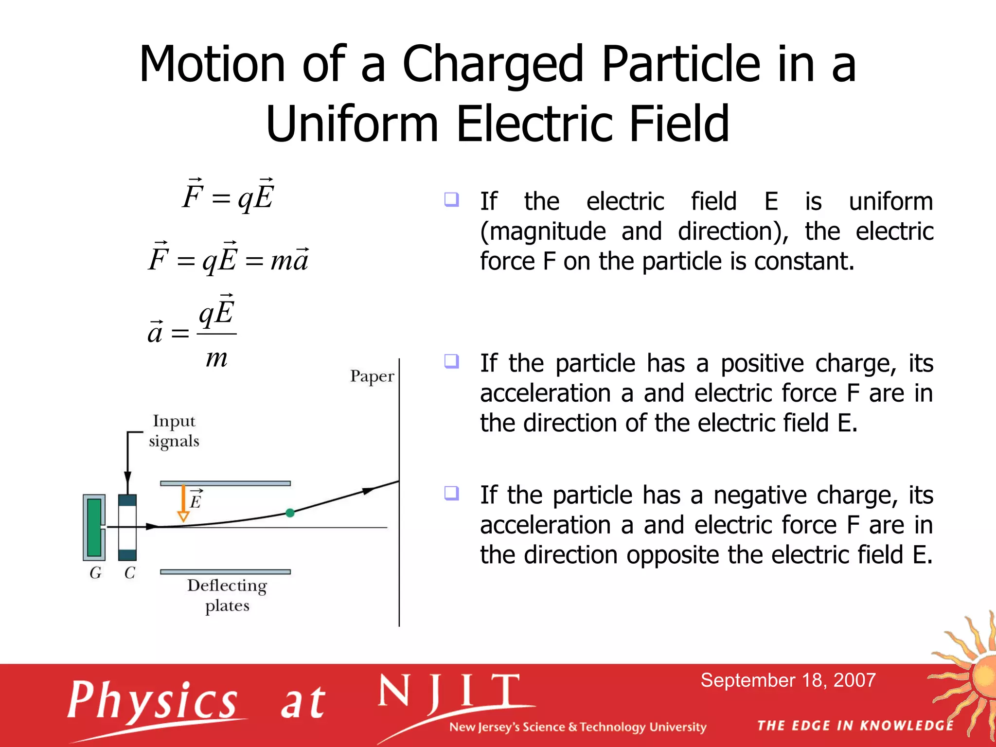 Electric Force and Field | PPT