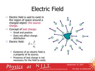 Electric Force and Field | PPT