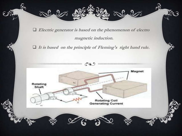 Electric generator | PPTX | Physics | Science