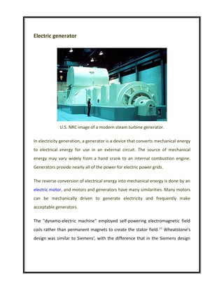 Electric Generator Wikipedia, 50% OFF
